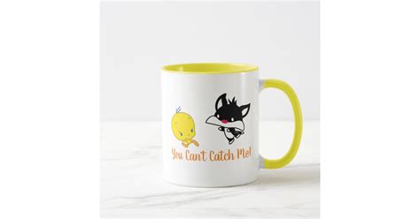 Chibi Sylvester™ Chasing Tweety™ Mug Zazzle