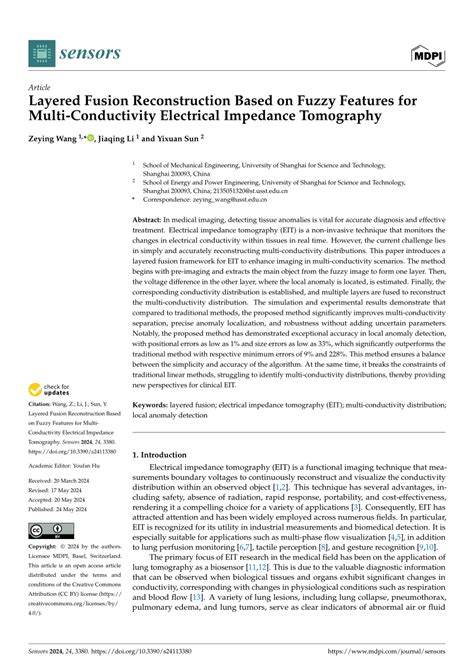 Pdf Layered Fusion Reconstruction Based On Fuzzy Features For Multi