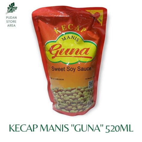 Jual KECAP MANIS CAP GUNA 520ML Shopee Indonesia