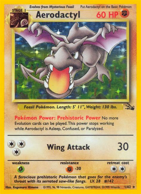 Check The Actual Value Of Your Fossil Pokemon Cards On