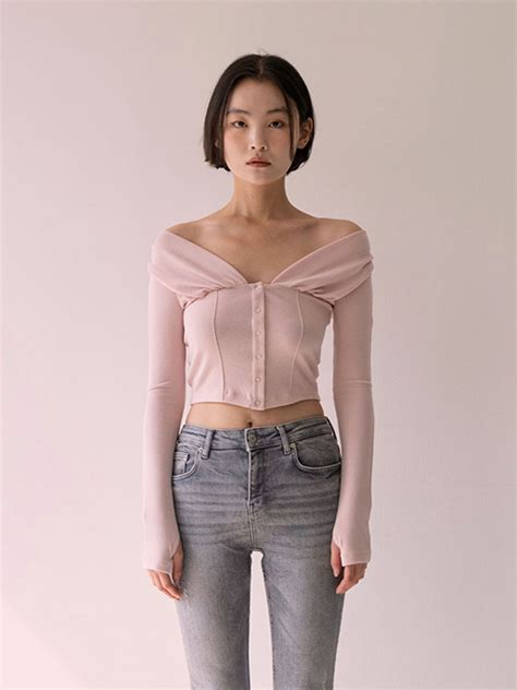 MUSINSA公式 NOT YOUR ROSE Lea Cardigan Pink