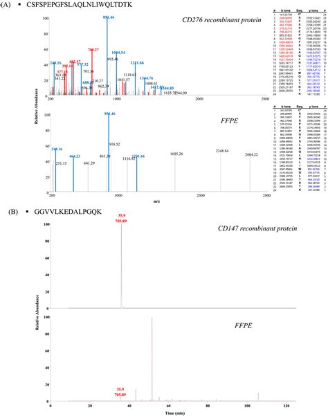 Proteomics Analysis Of An Individual Formalinfixed Paraffinembedded Tissue Section Using