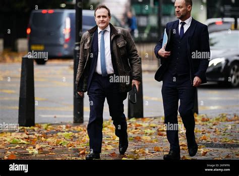 Security Minister Tom Tugendhat Arrives At Westminster Magistrates