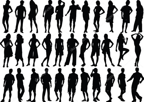 Human Figures High Quality Stock Vector Image By ©aguirre Mar 2551465