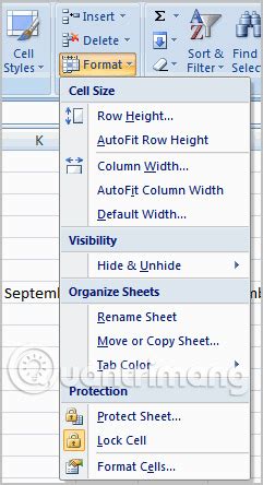 MS Excel 2007 Lesson 10 Modify Columns Rows And Cells TipsMake