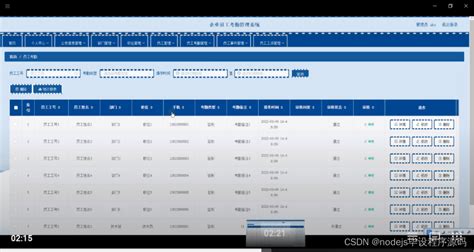 计算机毕业设计node js企业员工考勤管理系统 源码 程序 lw 远程调试 工作打卡系统原代码 csdn博客