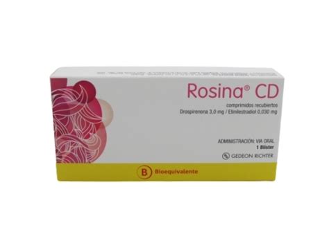Rosina Cd X 28 Comprimidos Recubiertos