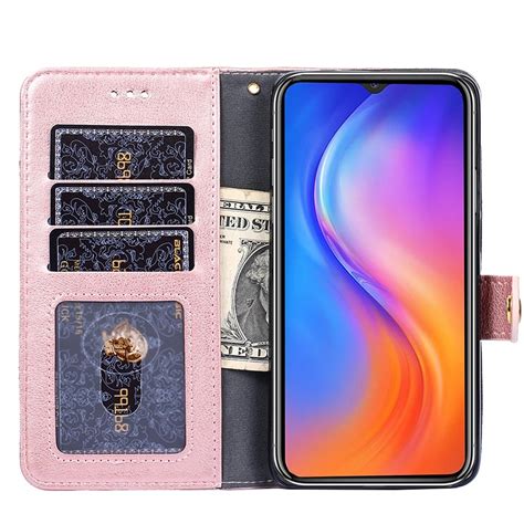 For Itel A48 Zipper Bag Leather Phone Case (Rose Gold) – Alexnld.com