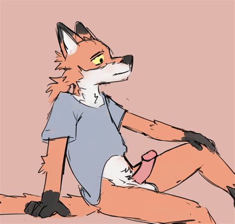 Rule 34 Anthro Canid Canine Fox Fur Genitals Glans Hi Res Humanoid