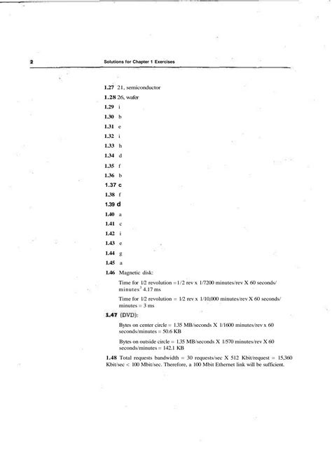 Solution Computer Organization And Design The Hardware Software Interface 3rd Ed Solutions