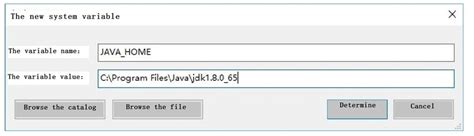 Configuration Of Javahome Environment Variable Variable Namen