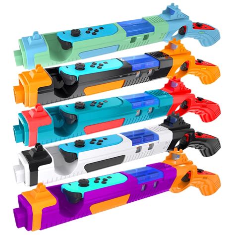 遊戲槍 體感槍 1支 適 任天堂 Ns Switch Oled Joy Con 手把 握把 射擊遊戲 光線槍 S055 蝦皮購物