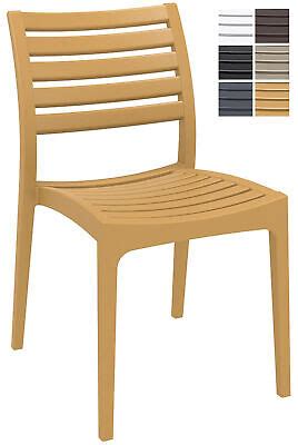 CHAISE D EXTÉRIEUR EMPILABLE Ares en Plastique avec Charge max 160Kg