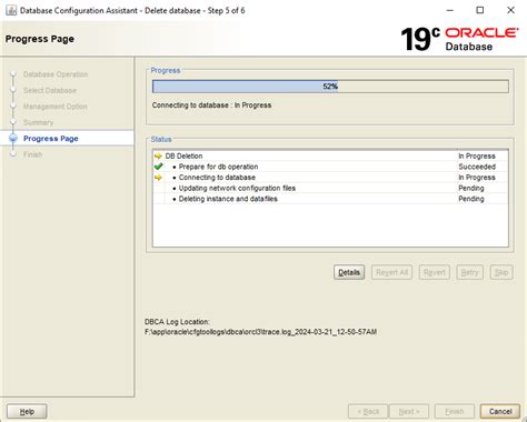 Oracle Windows Delete A Database Snowdba