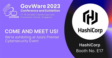 Singapore Hashicorp User Group Hug On Linkedin Govware