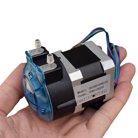 Micro Peristaltic Pump 24v Stepper Motor Precision Pulse Control Small