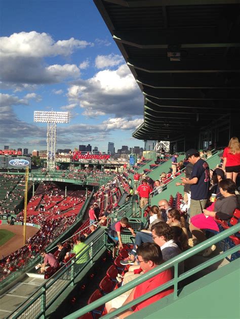 Fenway Park Seating For Red Sox Games Seating