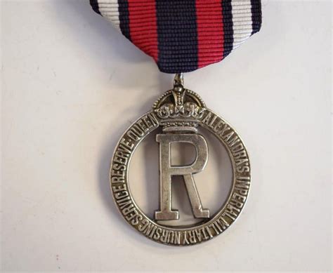 Silver HM Queen Alexandra Military Nursing Service Reserve Badge