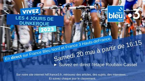 CARTE Les 4 jours de Dunkerque 2023 parcours résultats découvrez