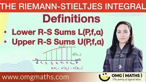 Lower Riemann Stieltjes Sum and Upper Riemann Stieltjes Sum ...