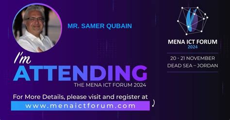 Samer Qubain On Linkedin Menaict2024 Futureofict Innovation