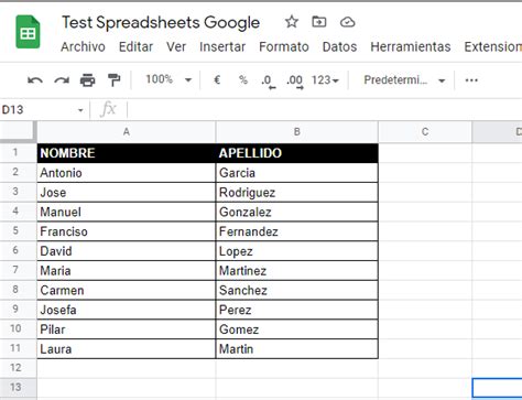 Unir Varias Celdas Con La Funci N Concatenar En Spreeadsheets De Google Gabriel Ramis