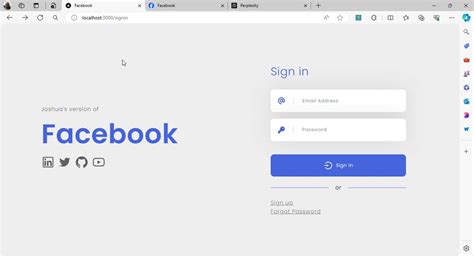 Joshua Akinleye On Linkedin Developed My Minimal Version Of Facebook