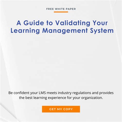 White Paper A Guide To Validating Your Lms