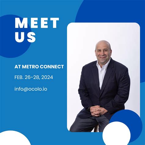 Ocolo On Linkedin Email Info To Schedule Time At Metro Connect With Tony Rossabi