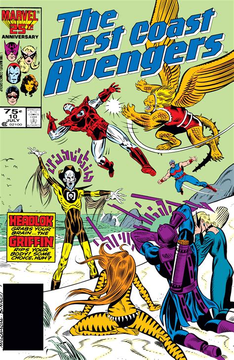 West Coast Avengers Comic Issues Marvel
