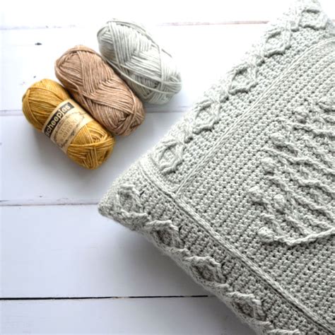 Tree Of Life Pillow New Overlay Crochet Pattern Crochet Blanket Designs Crochet Cushion