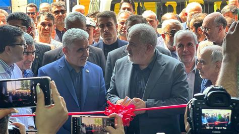 تصاویری از افتتاح چندین پروژه صنعتی با حضور وزیر صمت خبرگزاری مهر