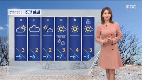 날씨 초미세먼지 주의‥주말 아침 서울 영하 7도