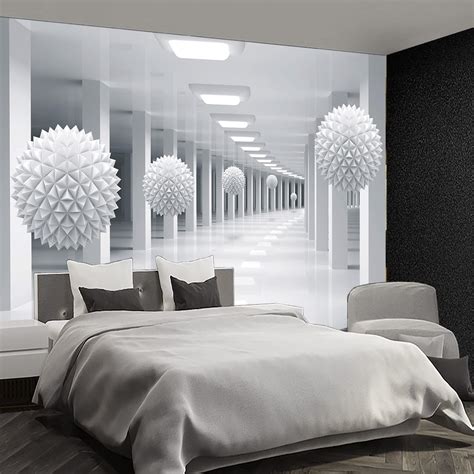 Fightal Papel Tapiz Espacial 3D Para Dormitorio Murales De Pared