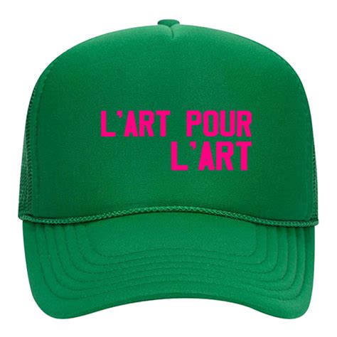 LArt Pour LArt Design Custom Printed Trucker Hat Unisex Otto Cap