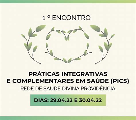 Rsdp Promove 1º Encontro De Práticas Integrativas E Complementares Em