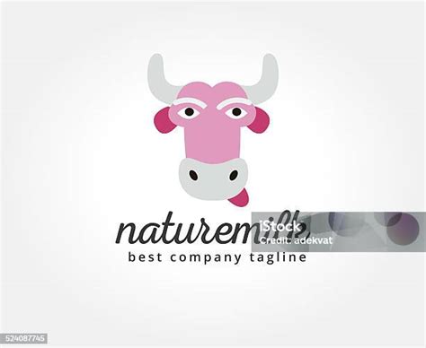 추상적임 벡터 말풍선이 있는 소 머리 로고 아이콘크기 컨셉입니다 Logotype 형판 0명에 대한 스톡 벡터 아트 및 기타 이미지 0명 기업 재무와 산업 비즈니스