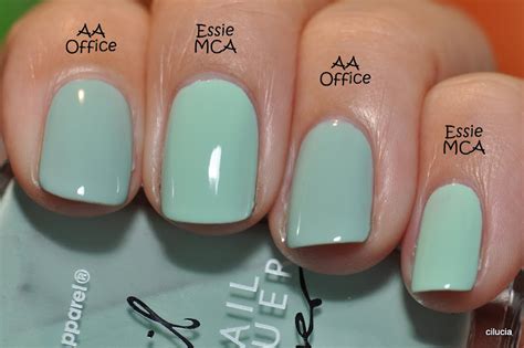 Spaz And Squee Essie Mint Candy Apple
