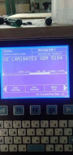 100 Piecemin Batch Coding Printing Machine At Rs 200000 In Prayagraj