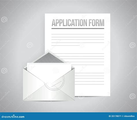 Application Form Illustration Design Graphic Stock Illustration Illustration Of Design