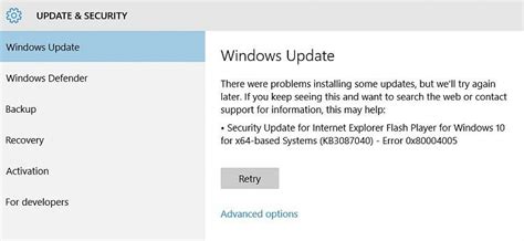 Problem Installing Updates Windows 10 Forums