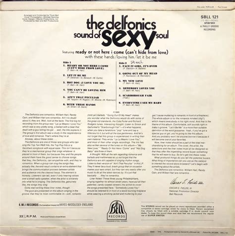 The Delfonics Sound Of Sexy Soul 1969