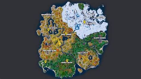 All Exotic Weapon Locations In Fortnite Chapter 4 Season 1 Twinfinite