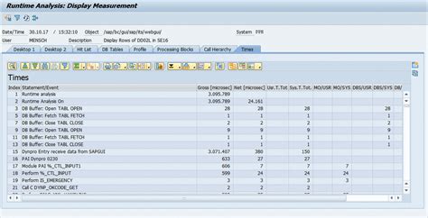 Pinpoint Performance Bottlenecks Using Abap Profiling Mastering Sap