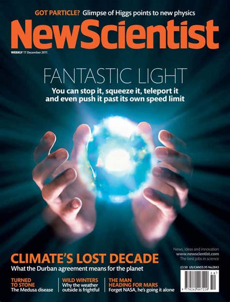 Issue 2847 Magazine Cover Date 14 January 2012 New Scientist