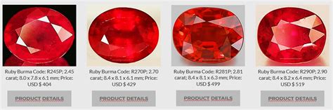 Loose Ruby Products