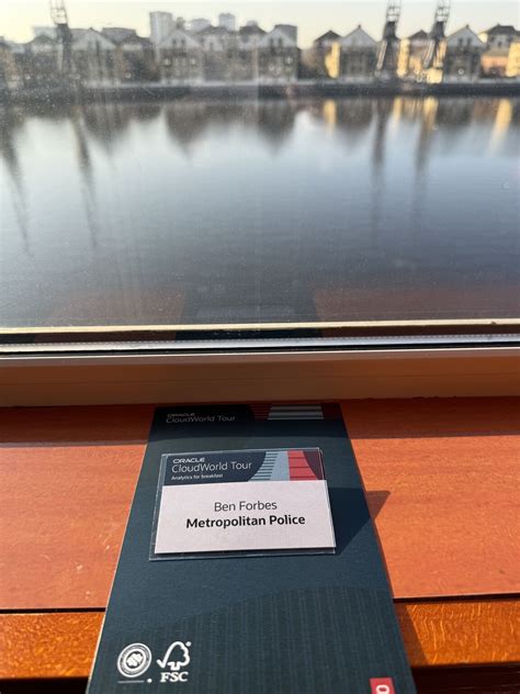 Oraclecloudworld Ai Digitaltransformation Publicsector Policing… Ben Forbes Bca