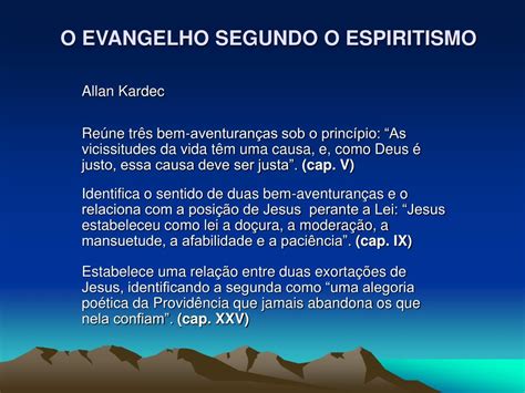 PPT O EVANGELHO SEGUNDO O ESPIRITISMO PowerPoint Presentation Free