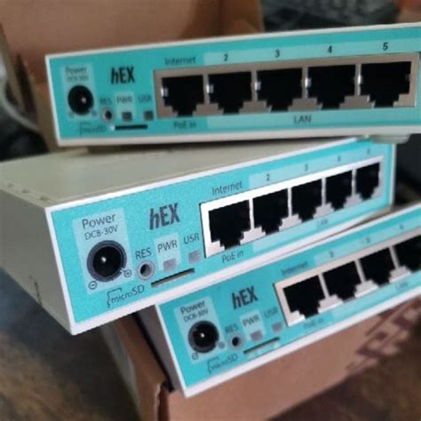Jual Mikrotik Rb750gr3 Hex Gr3 Shopee Indonesia