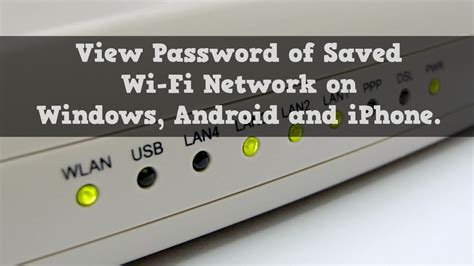 How To See Saved Wifi Password In Android Without Root Wckda